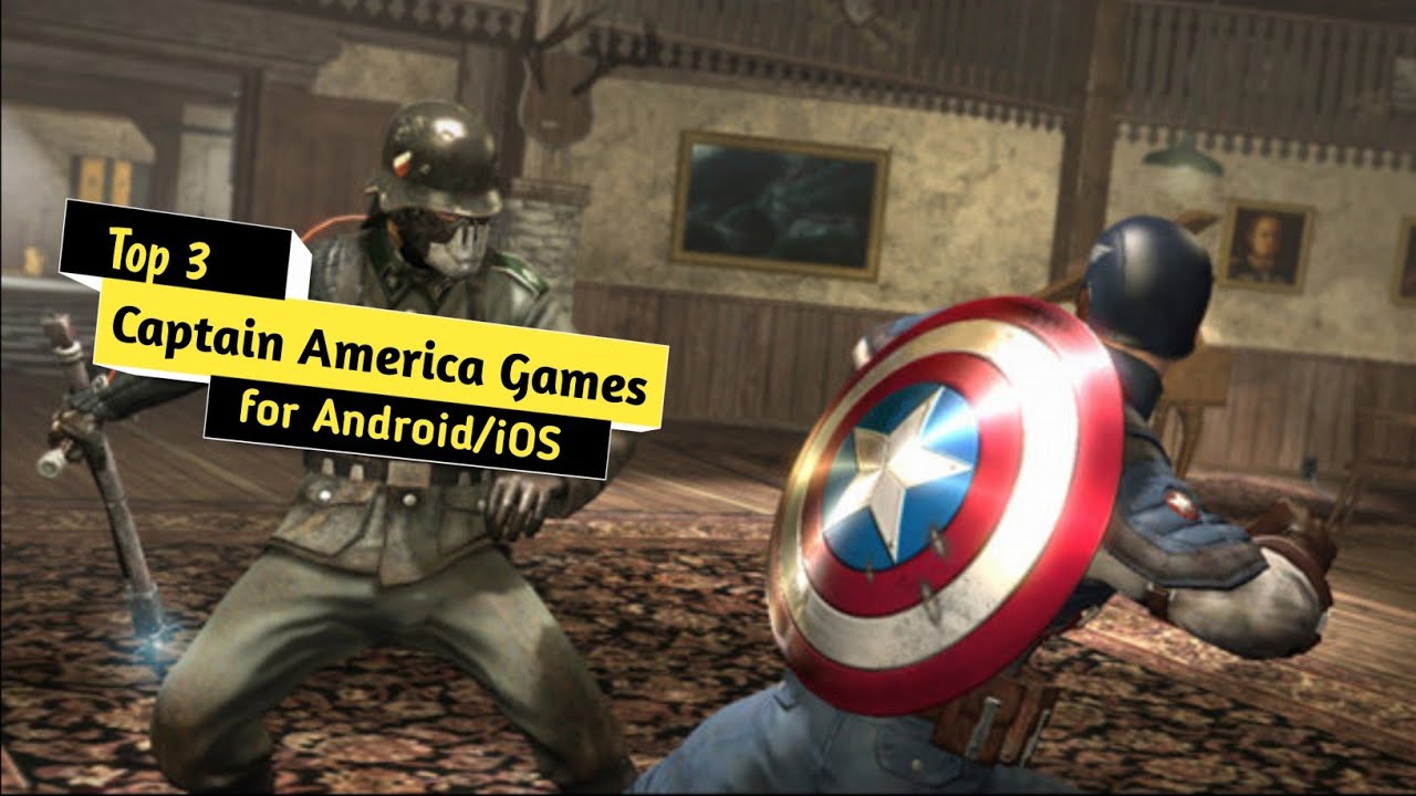 Top 3 Best Captain America games for Android/iOS - YouTube