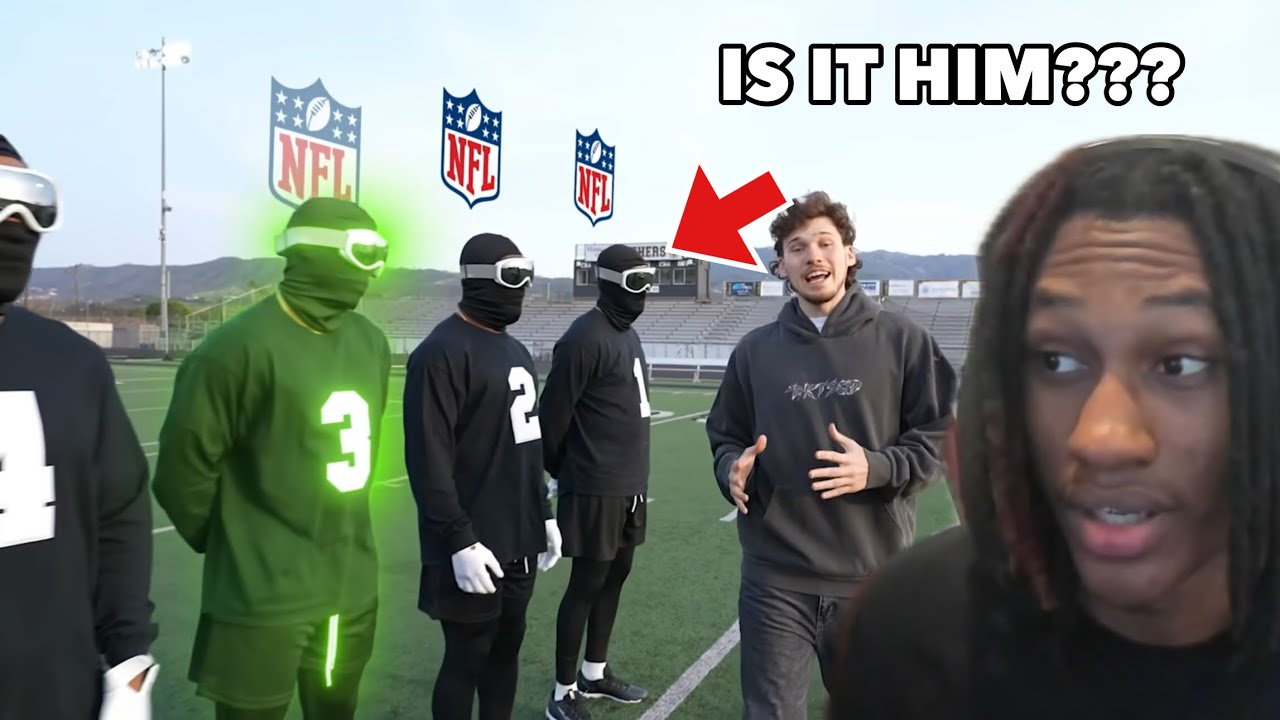 5 NFL PLAYERS VS 1 FAKE WITH JESSER - YouTube