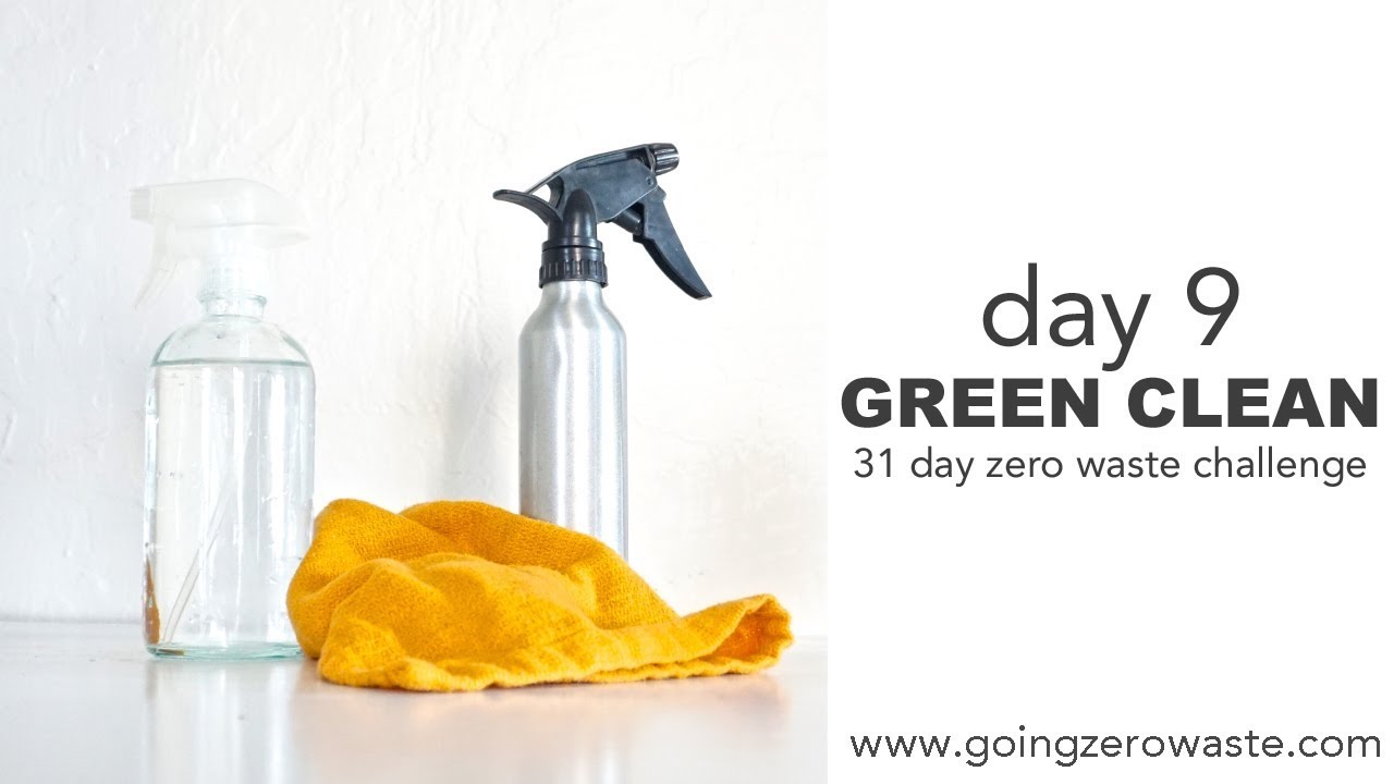 Day 9: DIY Zero Waste Cleaner / 31 Day Zero Waste Challenge - YouTube