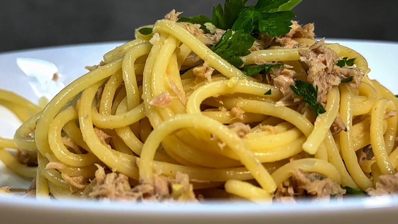 On busy days, I whip up this quick and tasty tuna pasta. - YouTube