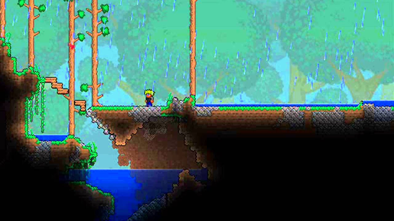 Terraria Music - Rain - YouTube