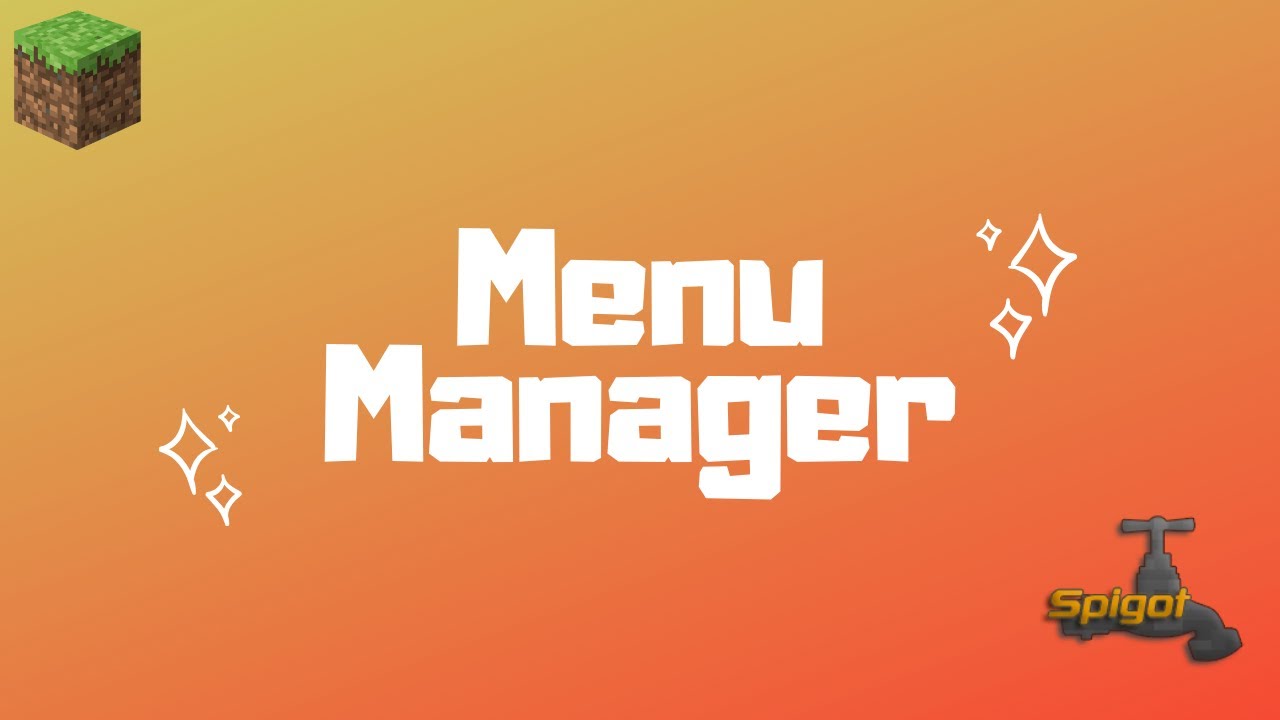 Spigot Plugin Development - 55 - Menu Manager System - YouTube