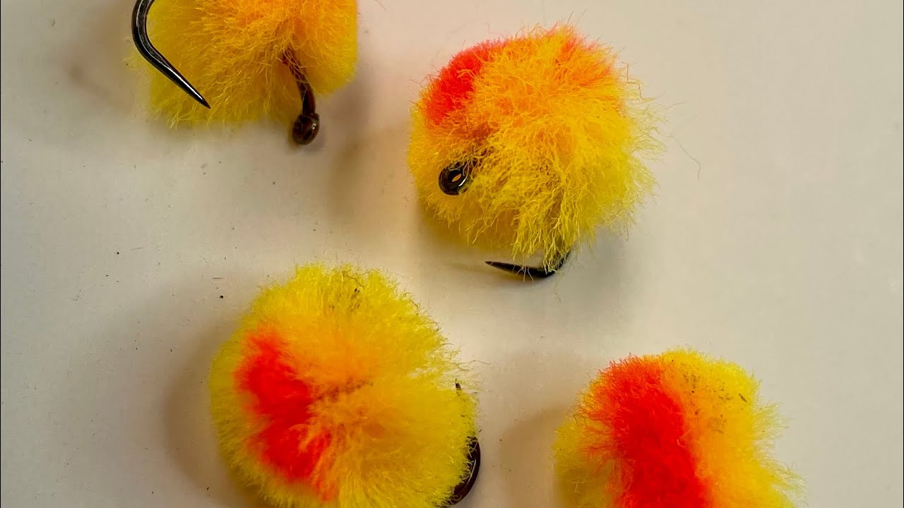 Simple Glo Bug - Fly Tying - YouTube