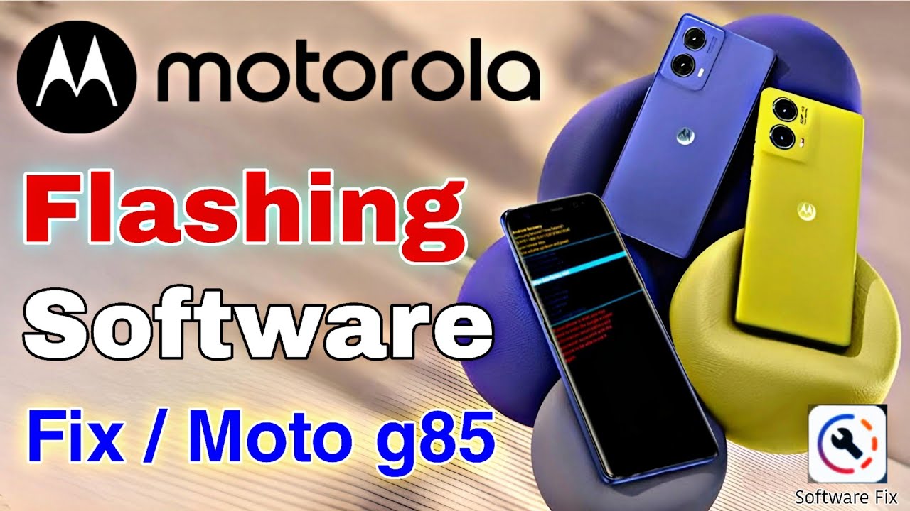 How to Flash Moto g85 | All Moto Rescue Phone Software Fix | Hang or ...