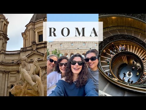 Kız Kıza Roma Macerası! 4 Günlük Dolu Dolu Roma Turu 🇮🇹 / Italy Girls Trip Vlog #roma #romavlogs