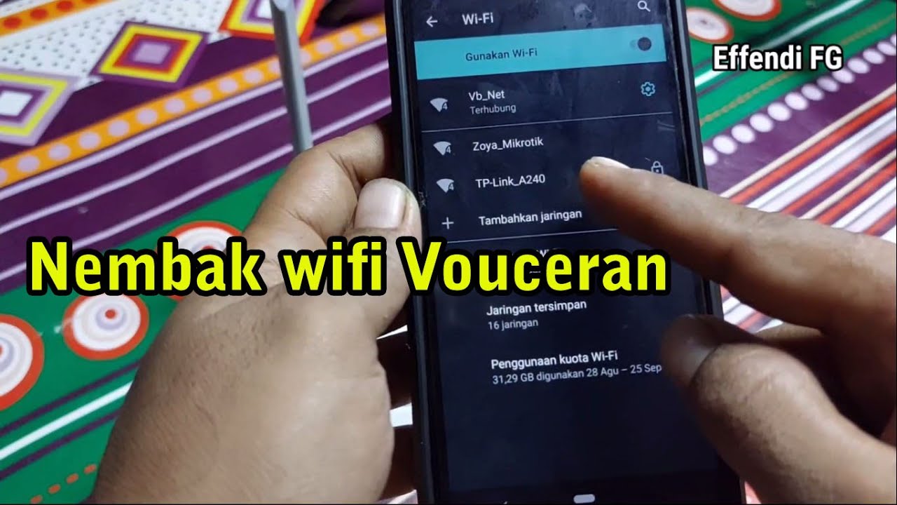 cara nembak wifi voucheran full sinyal Effendi FG - YouTube