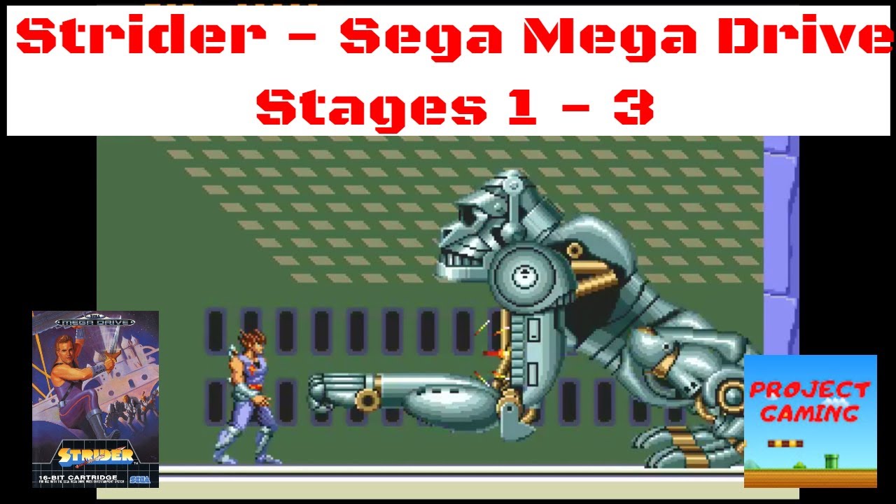 Strider | Sega Mega Drive | Stages 1 - 3 - YouTube