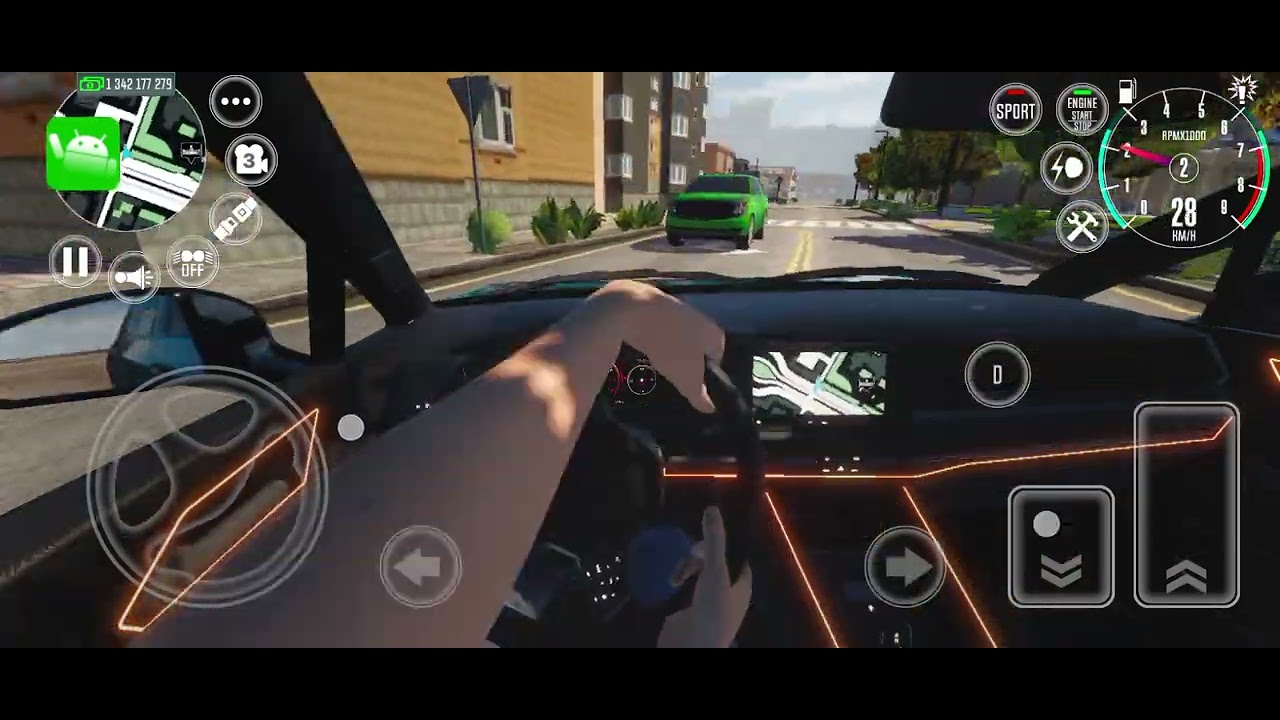 real life car driving game - YouTube