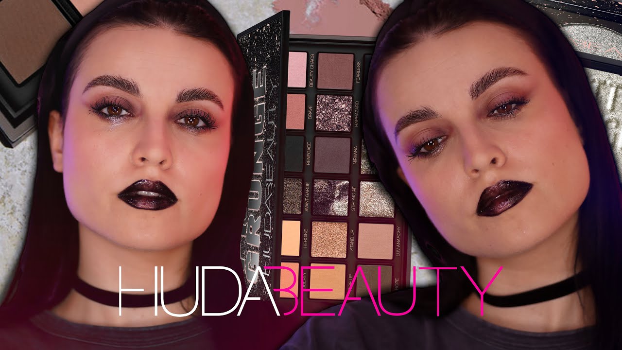 Huda Beauty - PRETTY GRUNGE collection 🕸️ : On achète ou pas ? (swatchs ...