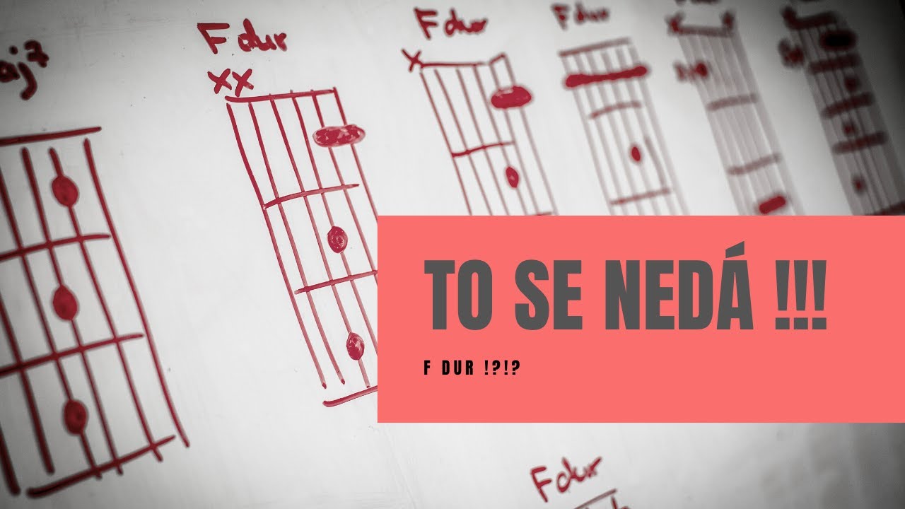 F DUR - AKORD / KYTARA / UKULELE / TIPY - YouTube