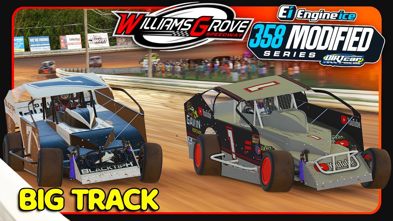 358 Modified - Williams Grove Speedway - iRacing Dirt - YouTube
