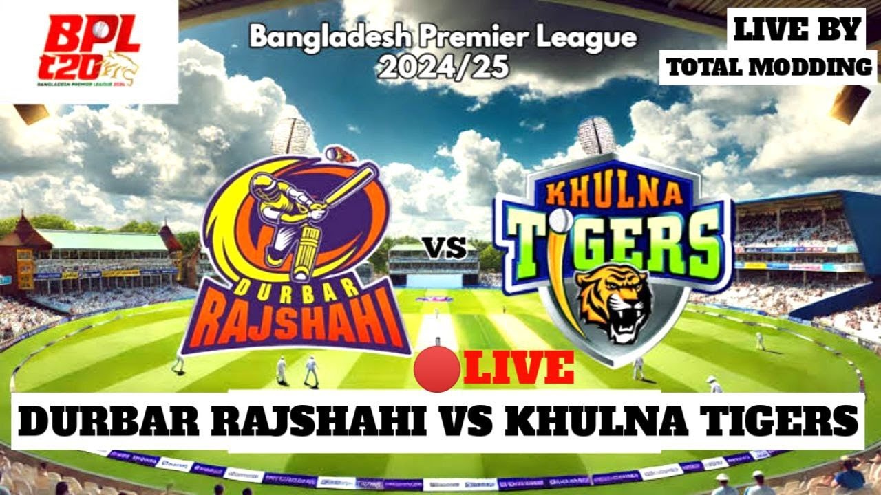 BPL LIVE SCORE 2025 | Live Cricket Match | Rajshahi vs Khulna Live match | DR VS KT LIVE SCORE ...