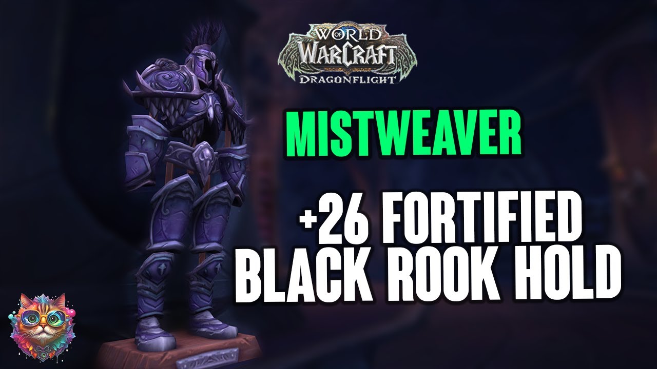 Black Rook Hold +26 Fortified - Season 3 Dragonflight - Mistweaver Monk ...