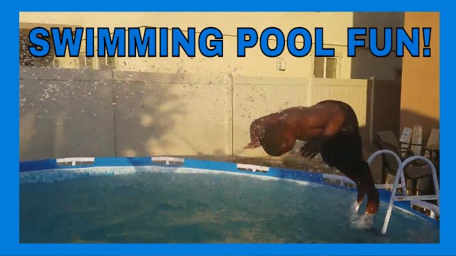 Swimming POOL FUN! [New Family Vlog #19] - YouTube