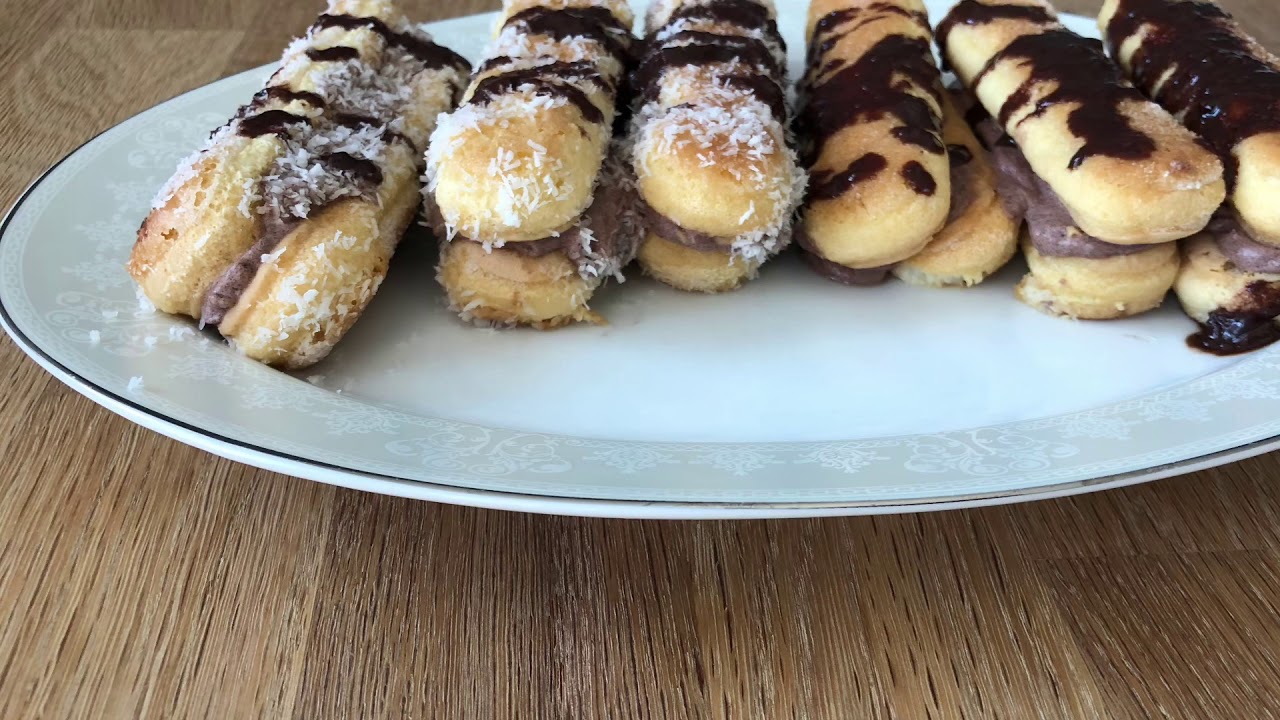 Löffelbiscuit Dessert 😛 - YouTube