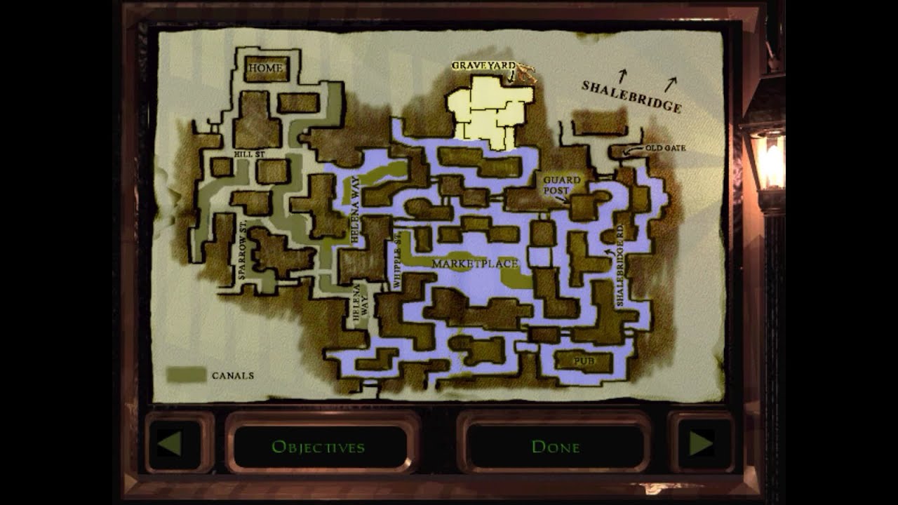 Thief 2: The Metal Age - How to access to city graveyard - Mission 4 ...