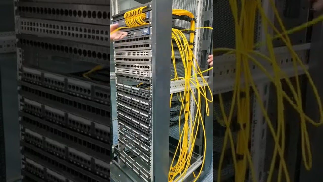 Asi conectan cables de red en un centro de datos en china,‼️‼️ - YouTube