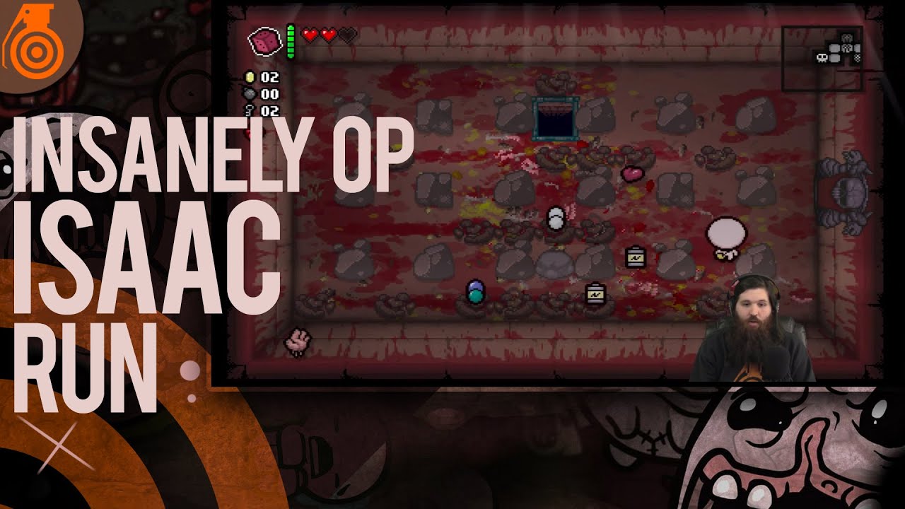 Insanely OP Isaac Run - YouTube