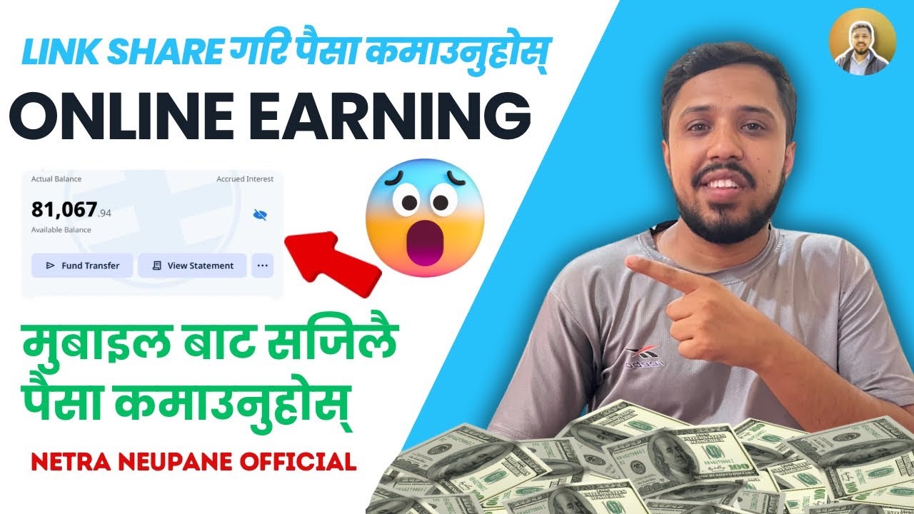 Earn Money By Link Sharing 😱 Easy Online Earning Method In Nepal ...