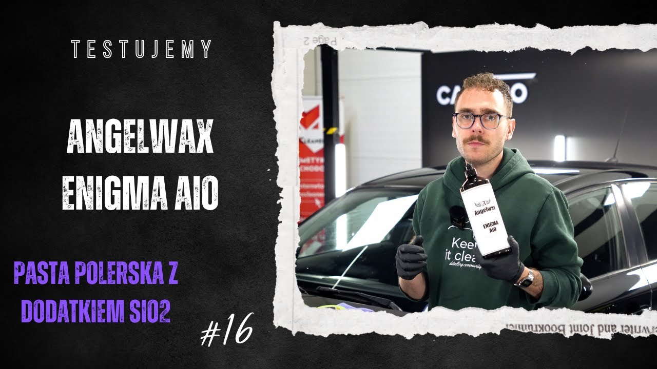 TESTUJEMY#16 - ANGELWAX Enigma AIO | Pasta polerska z SiO2 - YouTube