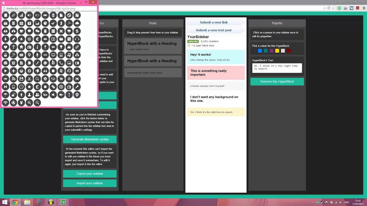 HyperBlocks Editor Showcase - YouTube