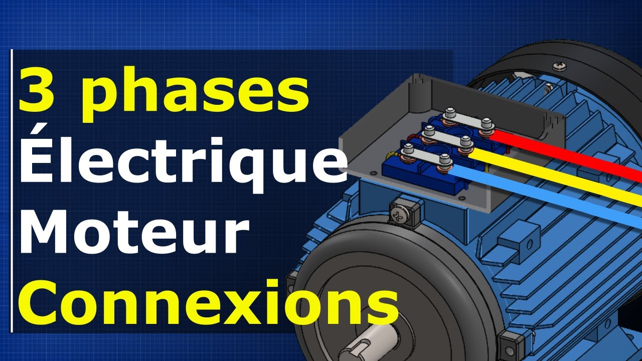 Connexions du moteur électrique - YouTube