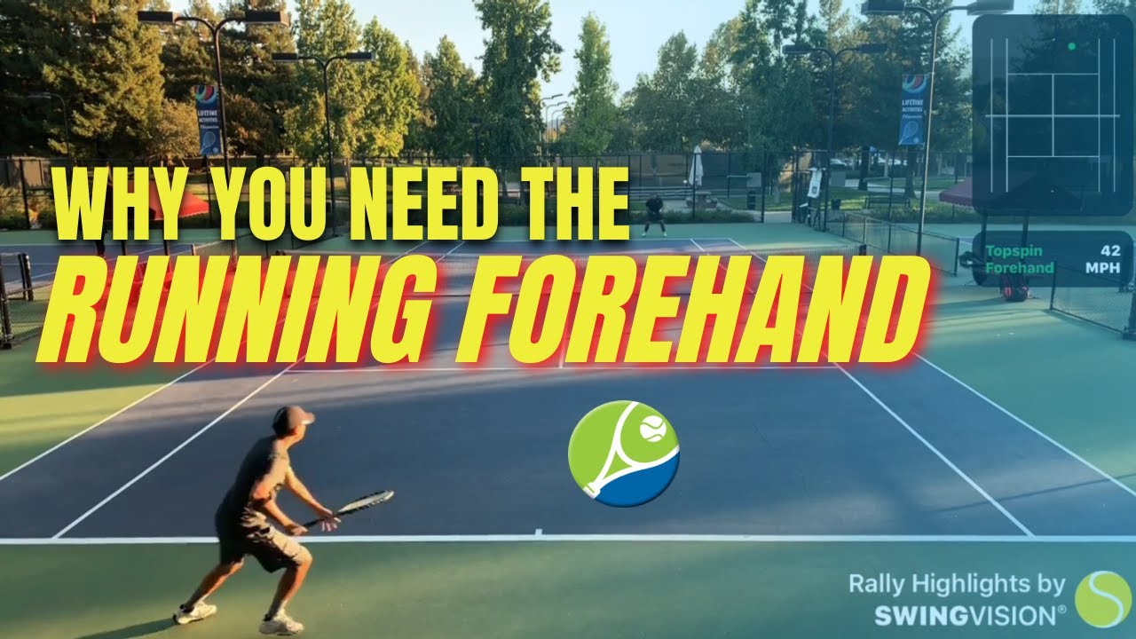 Why You Need The Running Forehand - Tennis Strategy - YouTube