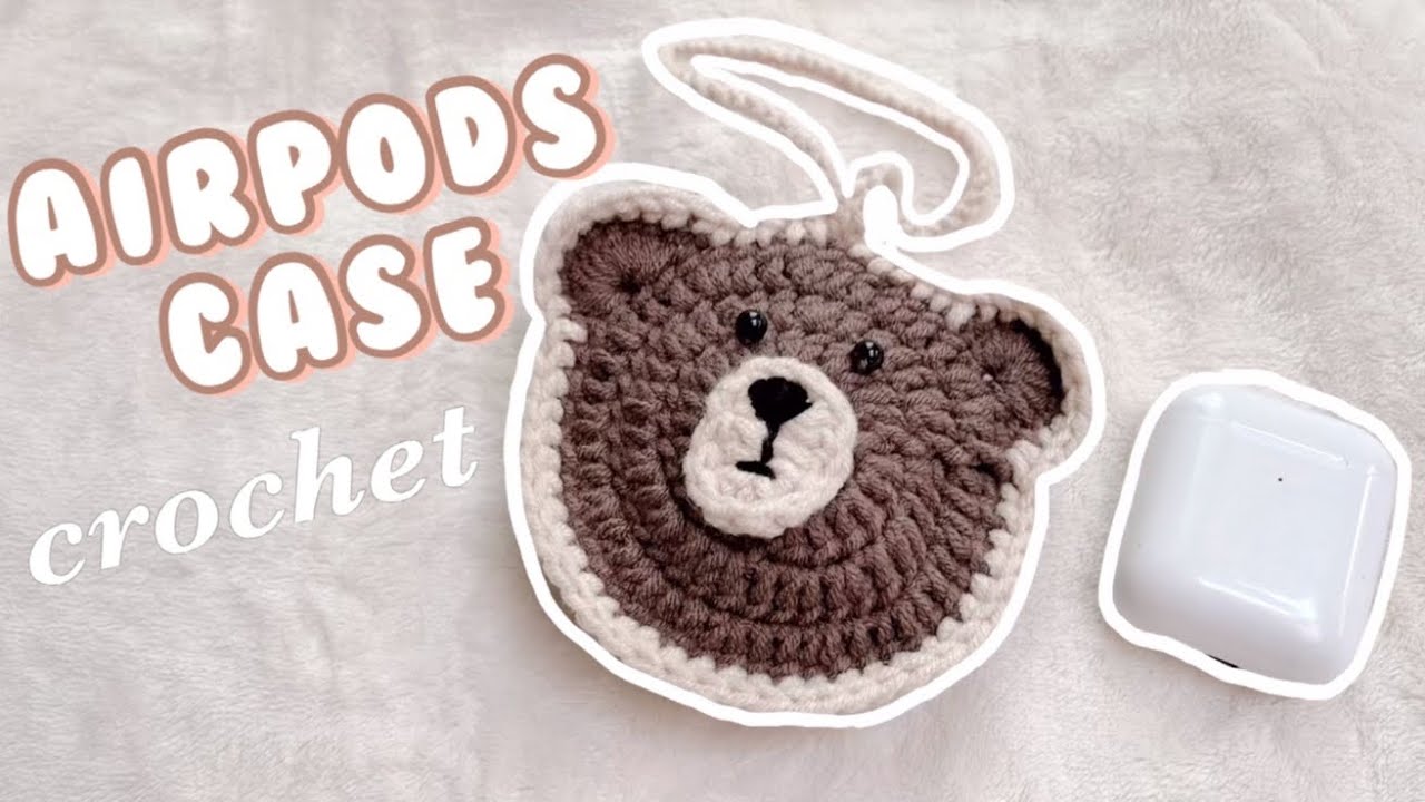 How to Crochet AirPods Case for Beginners - YouTube