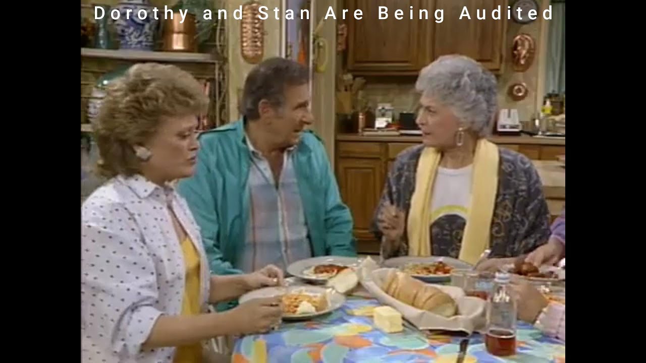 Golden Girls | Dorothy And Stan Find Themselves In A $5,000 Debt - YouTube