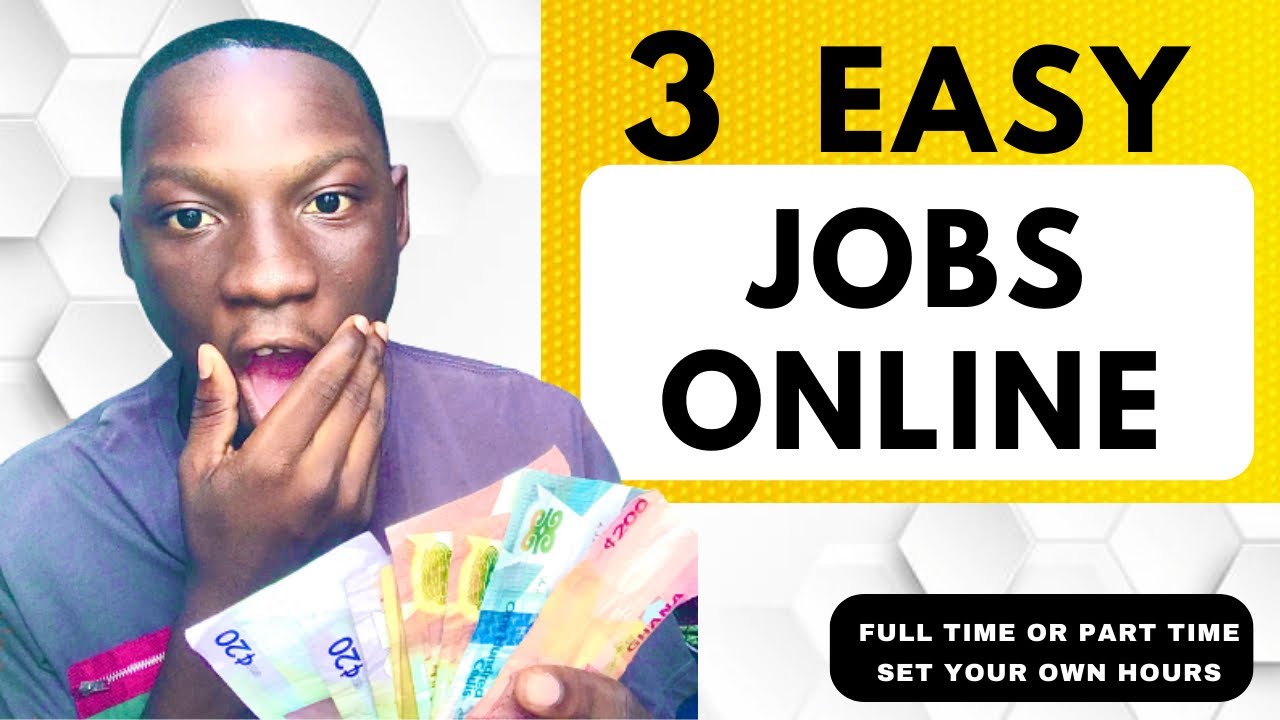 WORK FROM HOME JOBS TO DO ONLINE // 3 EASY ONLINE JOBS - YouTube