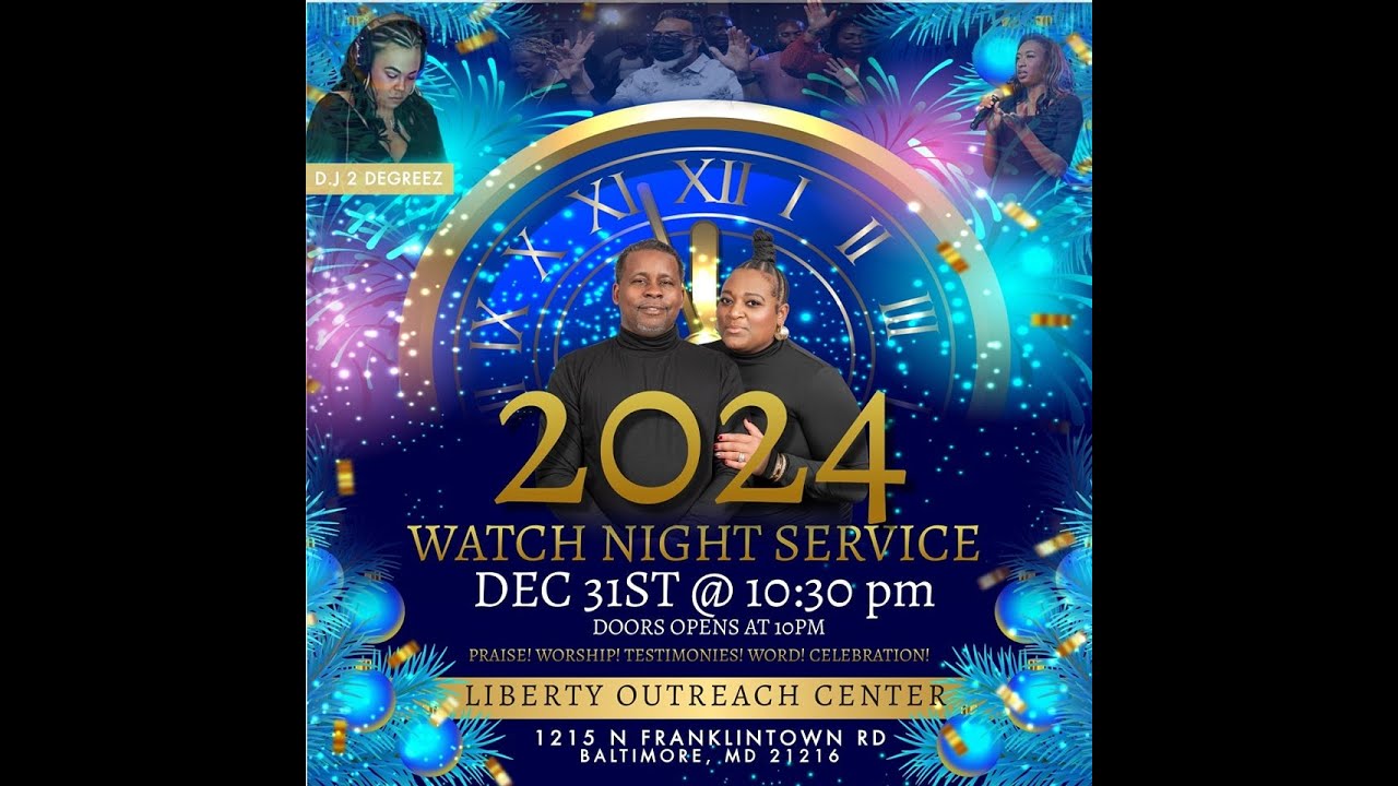 12/31/24 - New Years Eve Watch Night Service - YouTube