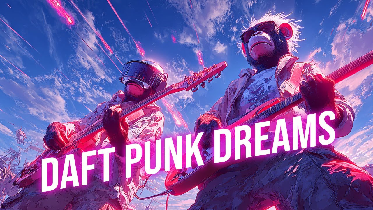 🚀 Space Station Grooves | Daft Punk Inspired Mix – French Touch Flow 🌌 ...