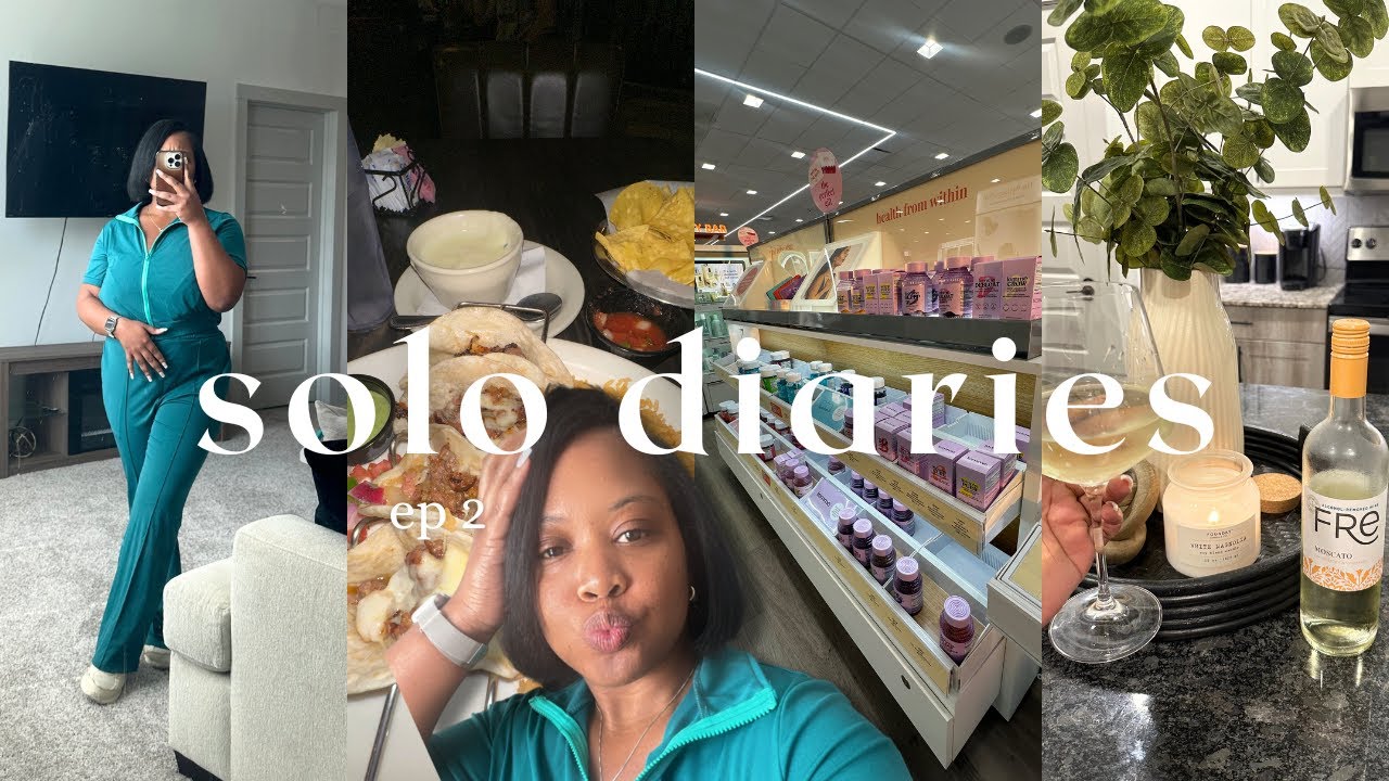 solo diaries | ep 2 | Get Out Of A Slump With Me | Spending Time Alone ...
