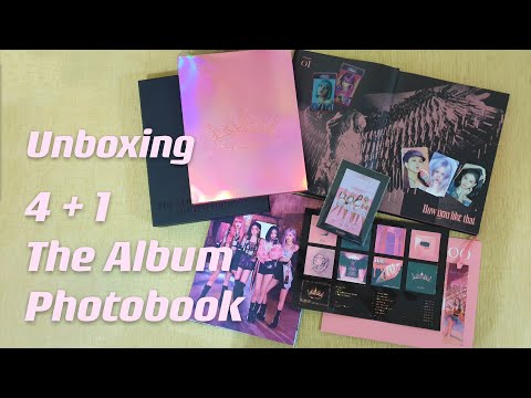 [Unboxing] BLACKPINK 4+1 The Album Photobook Special Edition