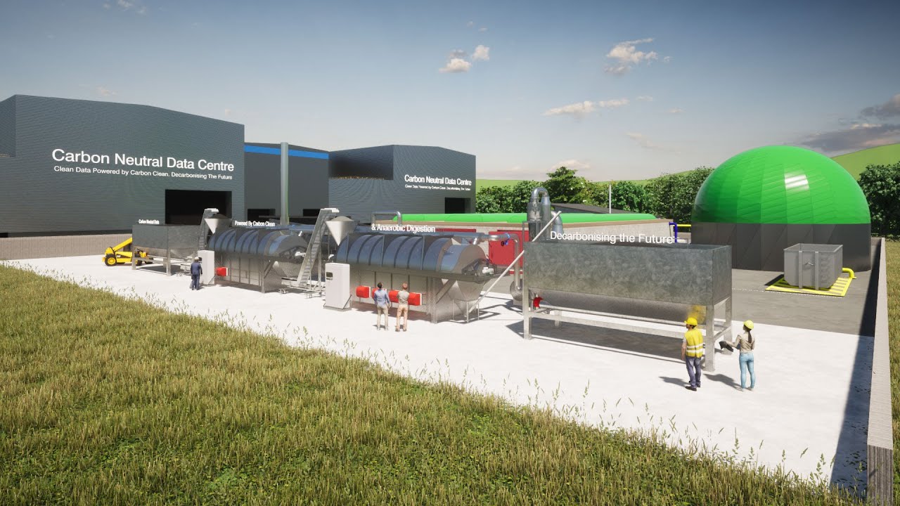 Data Centre Powered By Waste - YouTube