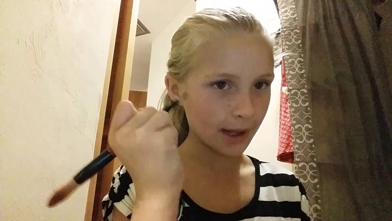 My 3rd grade makeup - YouTube