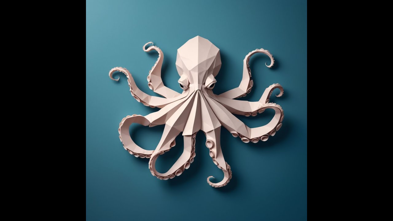 Easy Origami Octopus – Step-by-Step Tutorial! 🐙 - YouTube