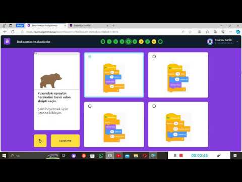 Mars Algoritmika.az MODUL2  DƏRS1   KSQ 4 ÜN GƏLMƏSİNİ İSTƏYƏNLƏR LİKE ATSIN