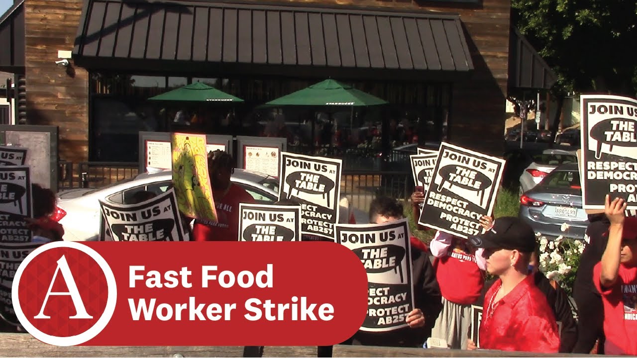 Fast Food workers strike for fair wages | ATVN Tuesday Nov. 15, 2022 ...
