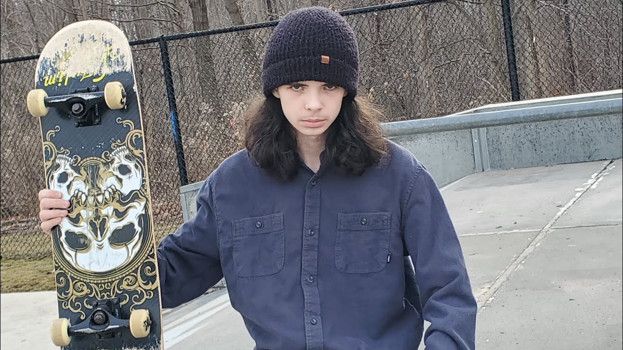 I skated my first skateboard FOR AN ENTIRE DAY - YouTube