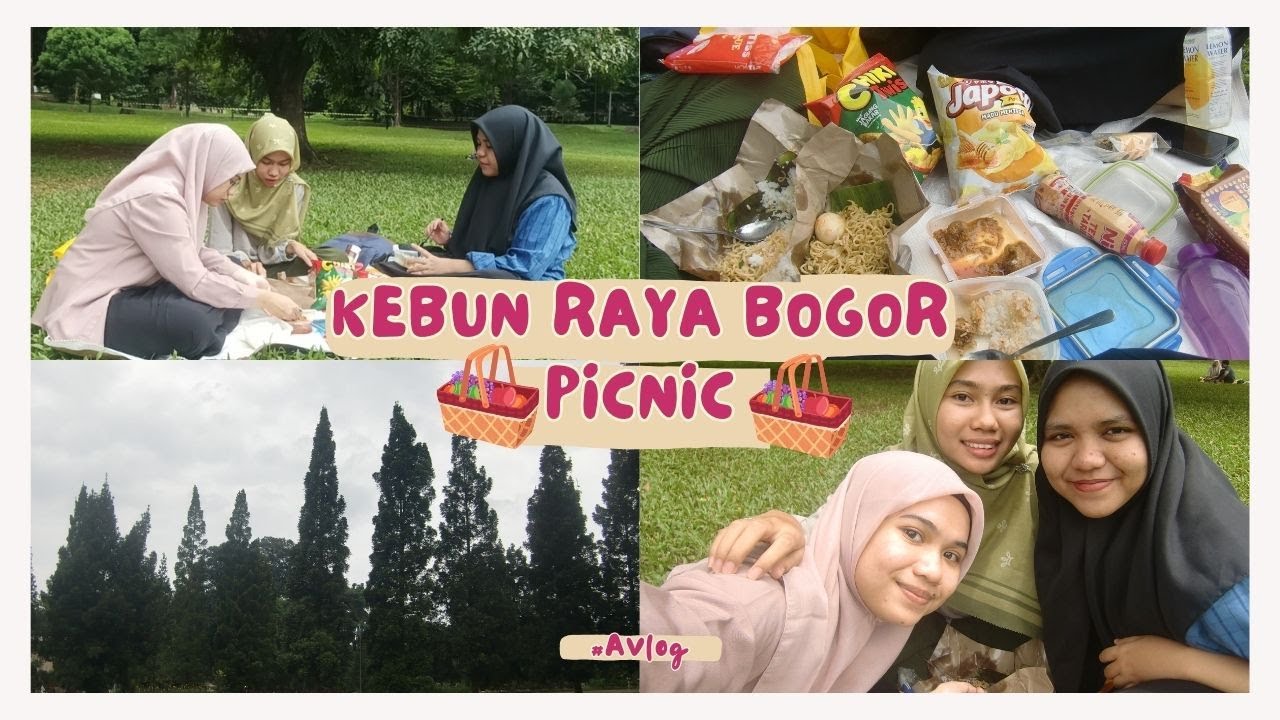 Piknik di Kebun Raya Bogor🌳 | Rekomendasi tempat piknik seru🍱 | Avlog ...