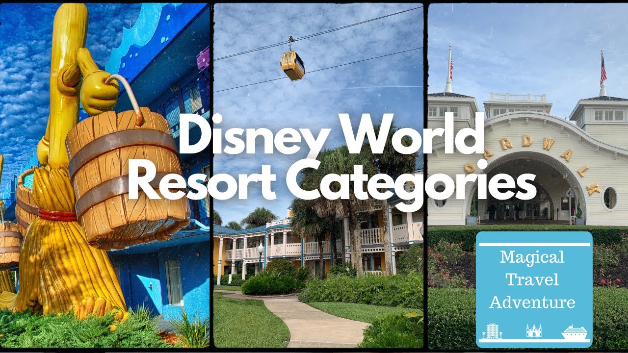 Disney World Resort Categories - YouTube