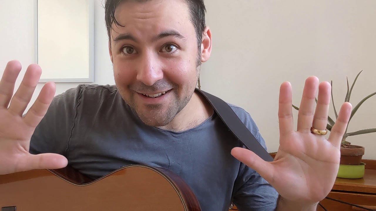 Absolute beginner guitar lesson 1 - parts of the guitar - YouTube
