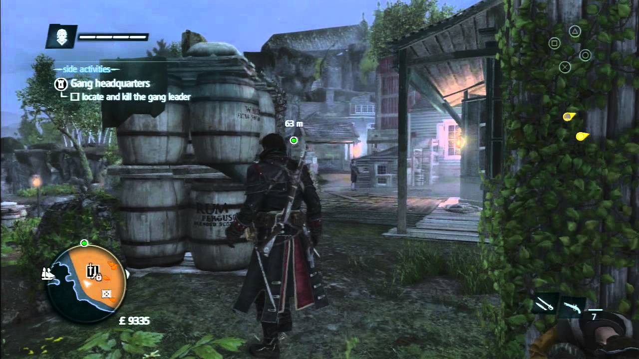 Assassin´s Creed Rogue - Gang Headquaters Two Bends - YouTube