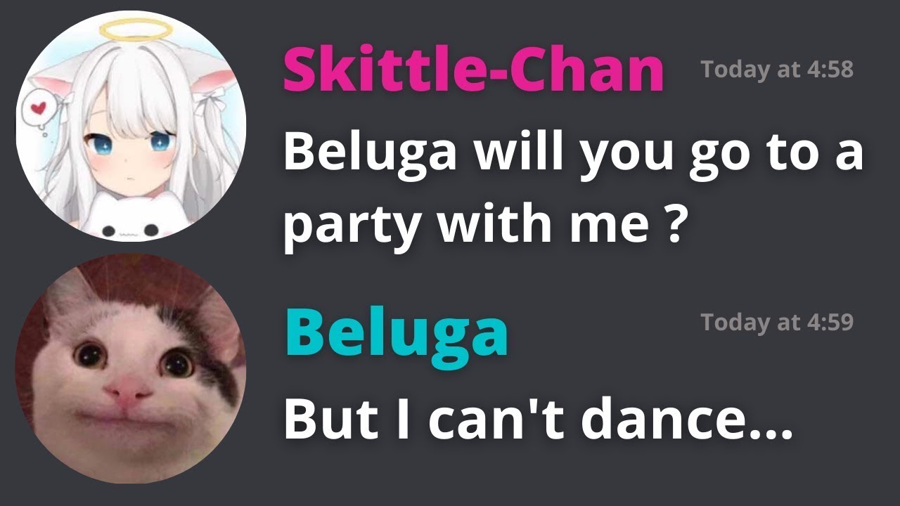 If Skittle-Chan asks Beluga out - YouTube