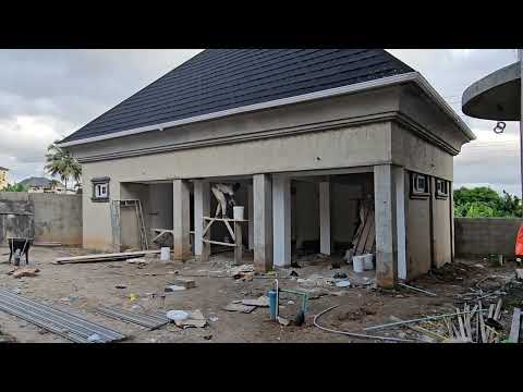 INSIDE LOOK... 85% COMPLETED MANSION AT ATASOMANSO IN KUMASI -GHANA ...