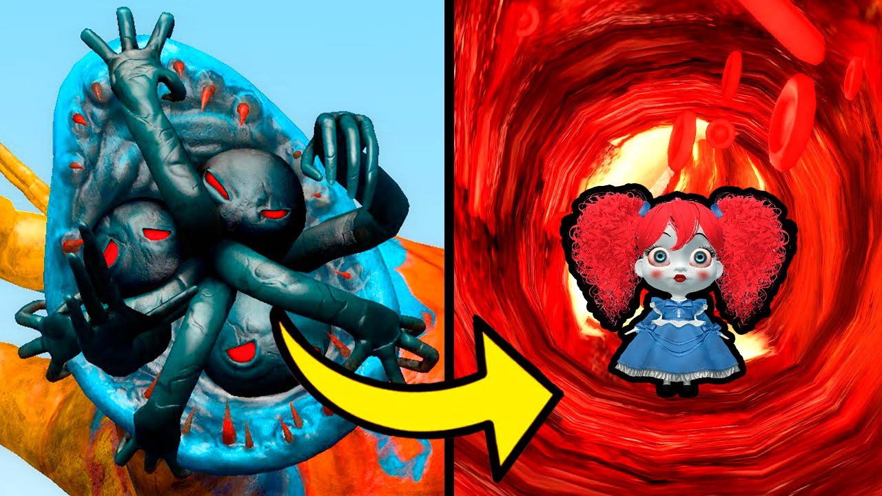 NEW WHAT INSIDE DOEY STALKER DOUGHMAN POPPY PLAYTIME 4 in Garrys Mod ...