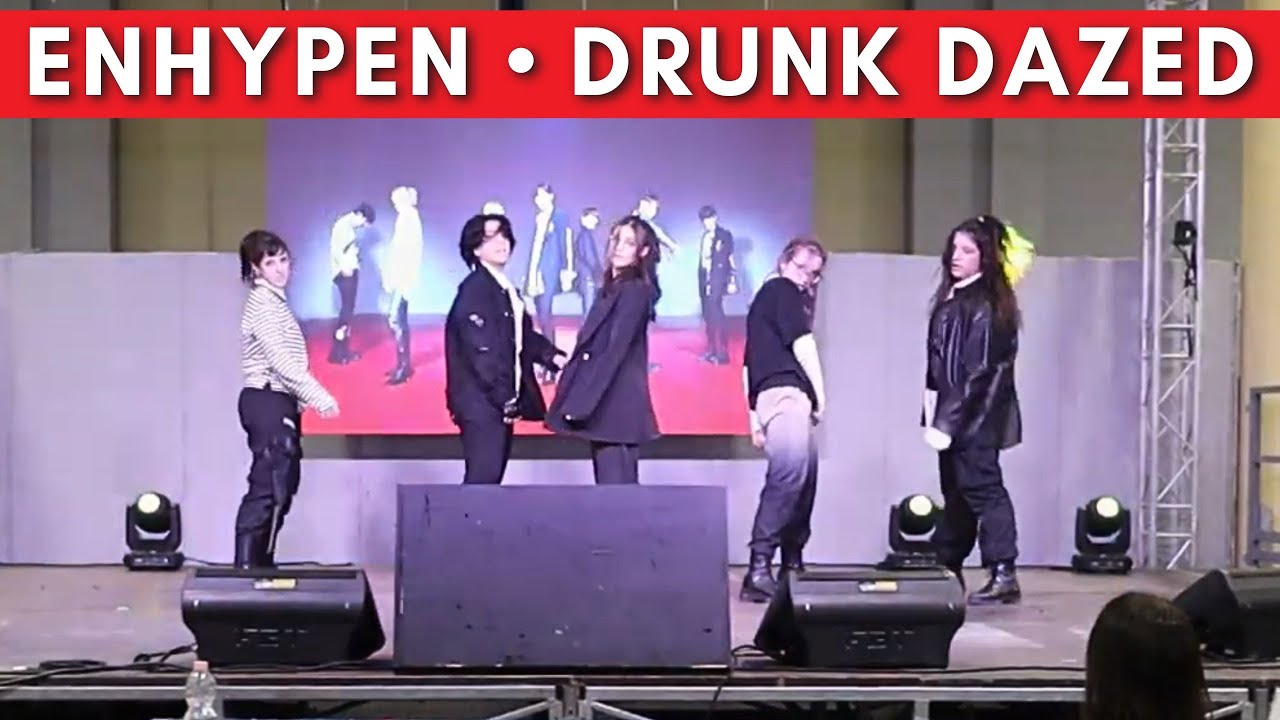 Eclipse • DRUNK DAZED - ENHYPEN (Milano Comics&Games 2023, ITALY) - YouTube