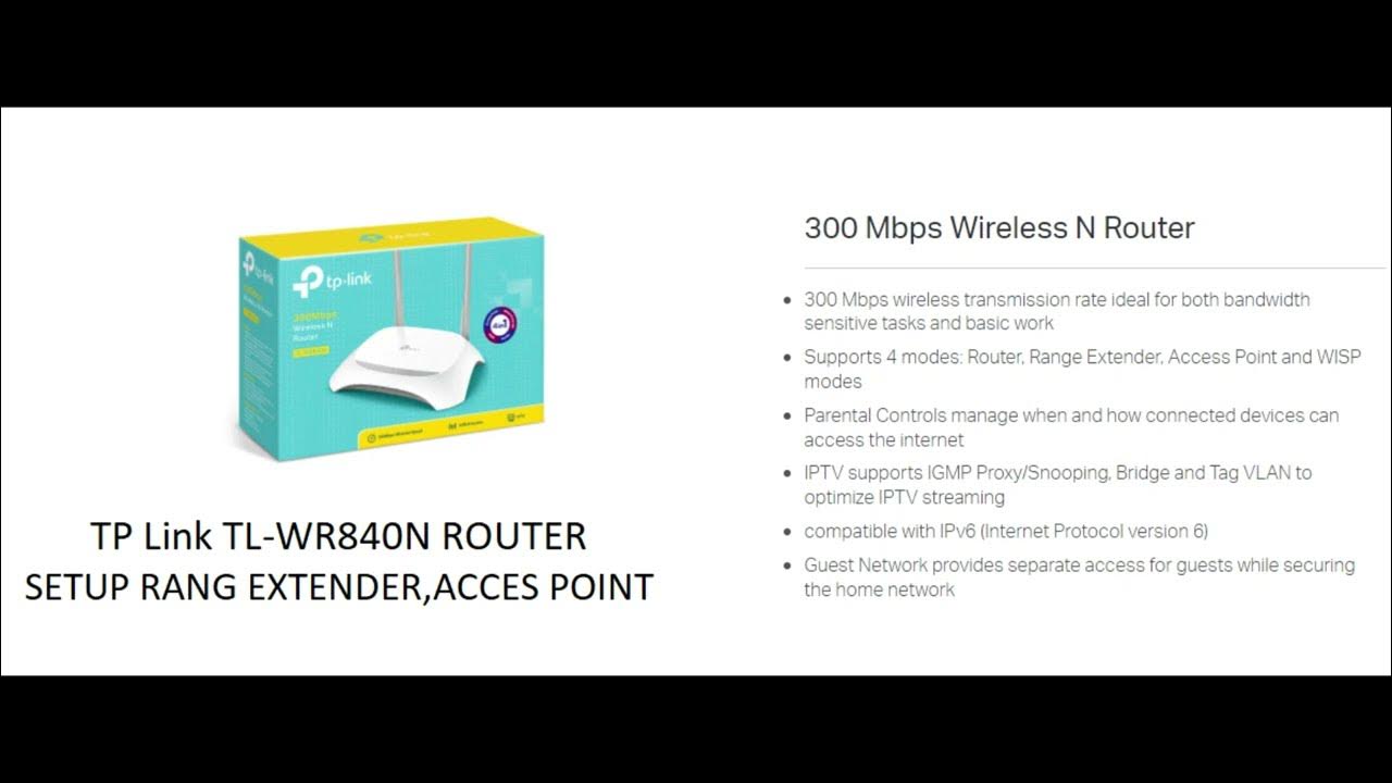 How To Configure The Range Extender Repeater Mode On The Tl Wr802n Tl Wr810n Tl Wr940n Tl Wr845