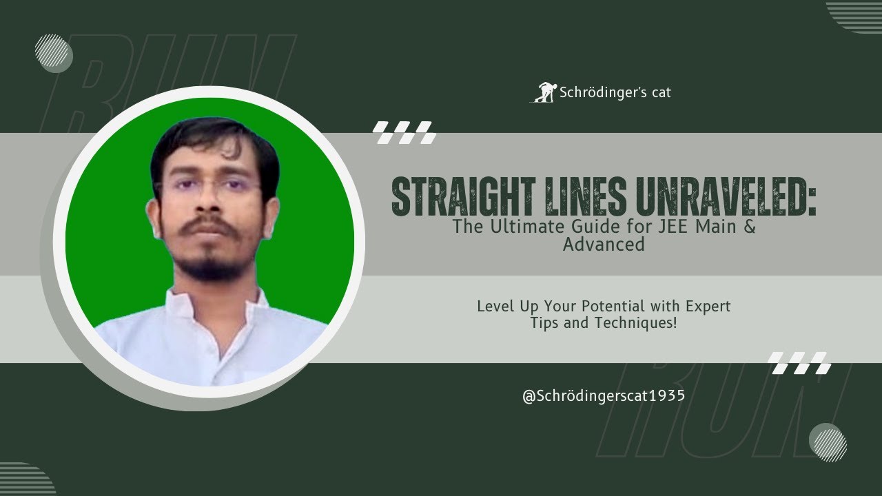 Straight Lines Unraveled: The Ultimate Guide for JEE Main & Advanced ...